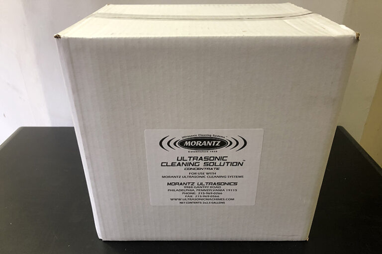 Ultrasonic Cleaning Solution - Morantz Ultrasonics